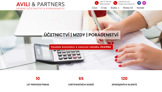 AVILI & PARTNERS s.r.o. | ÚČETNICTVÍ | MZDY | PORADENSTVÍ